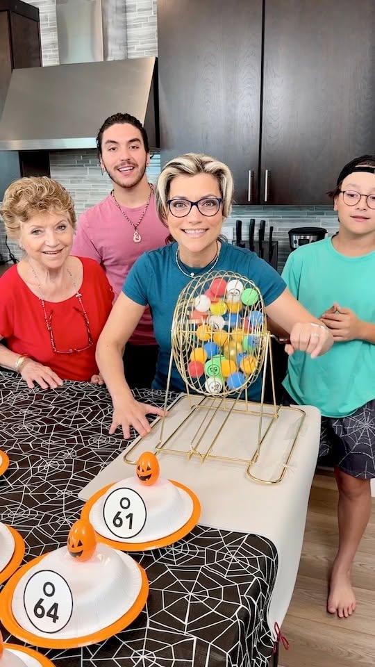 Sweet bingo family game night challenge