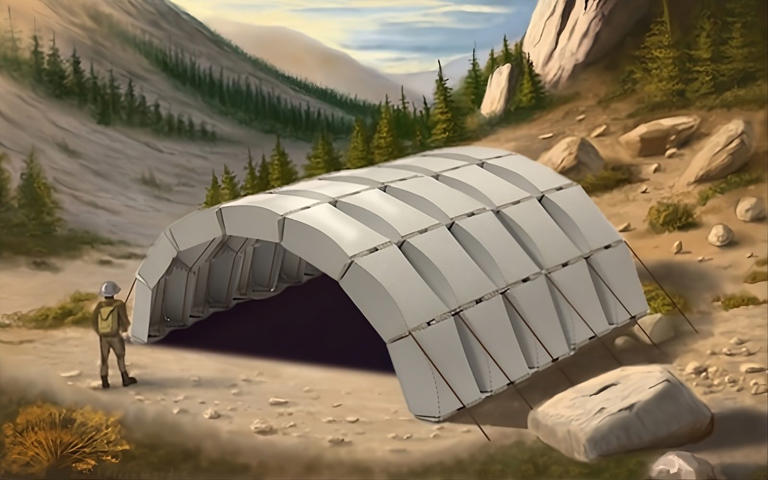 Un nouvel origami transforme des feuilles en briques de construction
