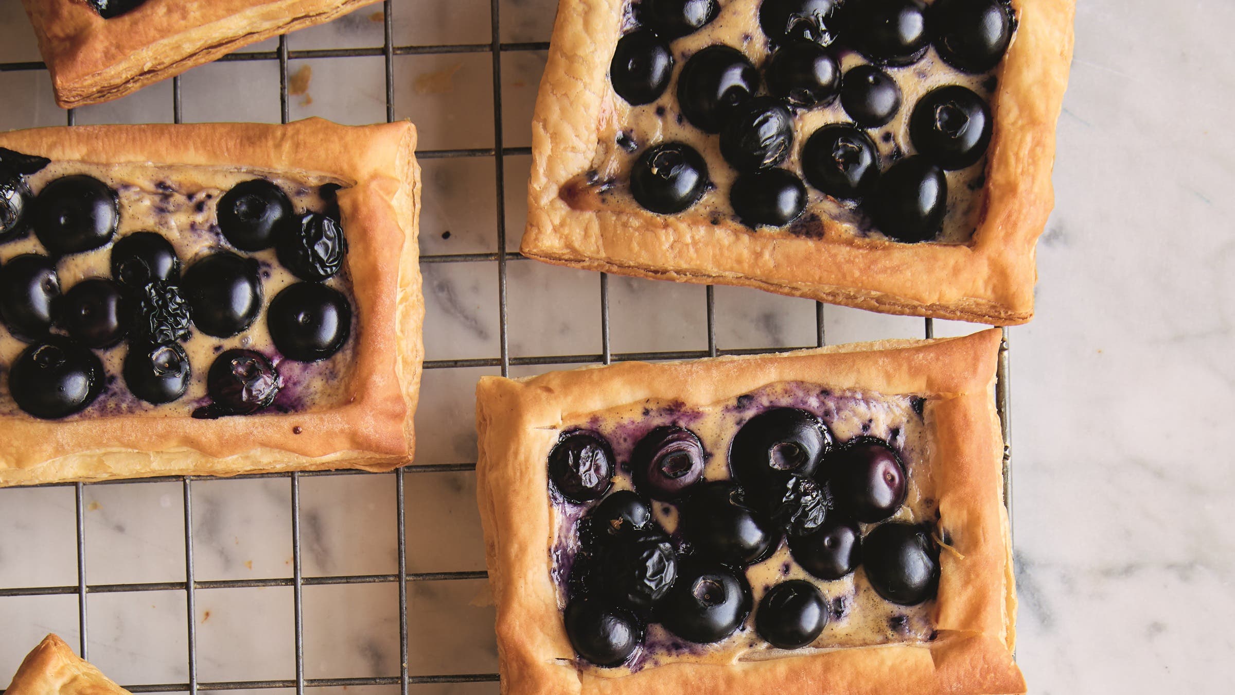 Claudine Boulstridge’s blueberry Danish pastries recipe