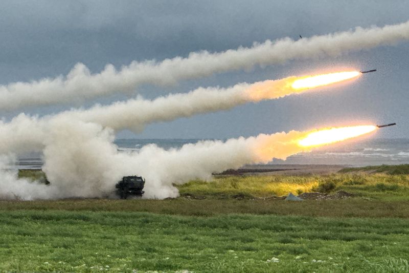 Taiwan fires battle-tested rockets in 'shoot-and-scoot' anti-invasion drill