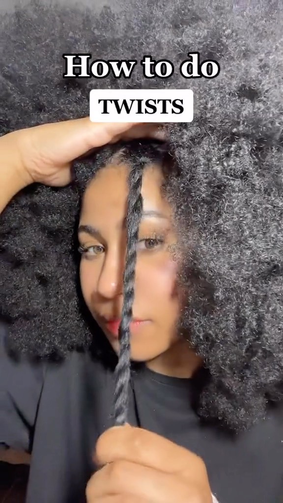 How to do two strand twists?