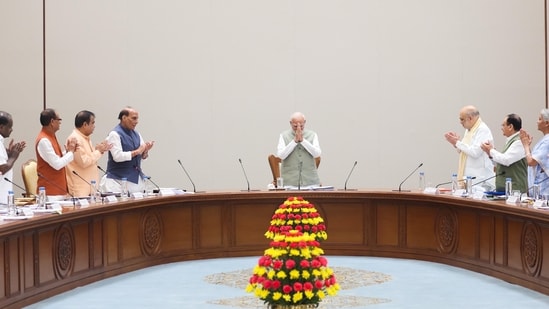Union Cabinet passes resolution honouring PM Modi's record run in office