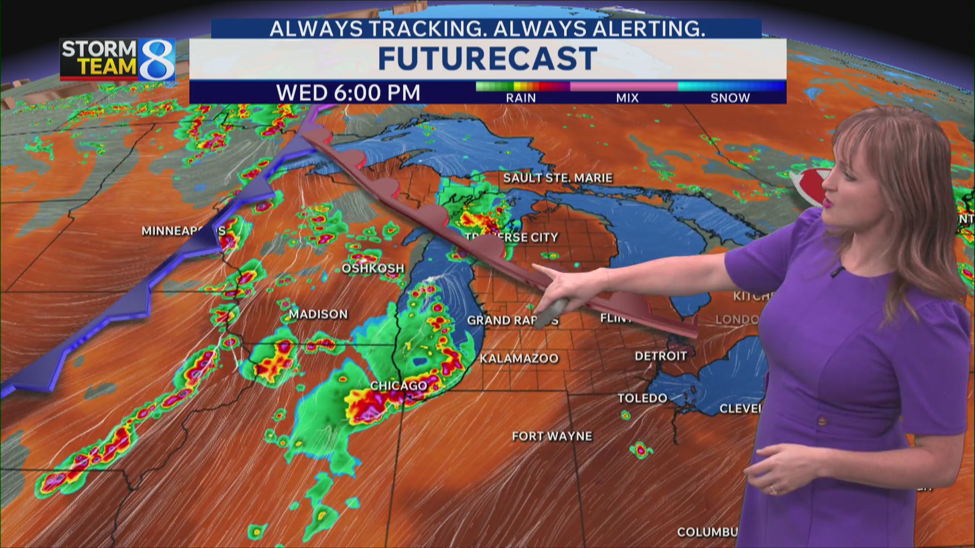 Storm Team 8 forecast, 11 p.m., 060926