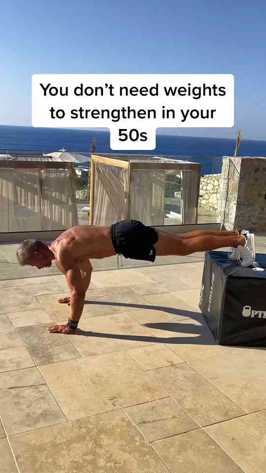 Decline push-ups over 50: Tips for building upper body strength