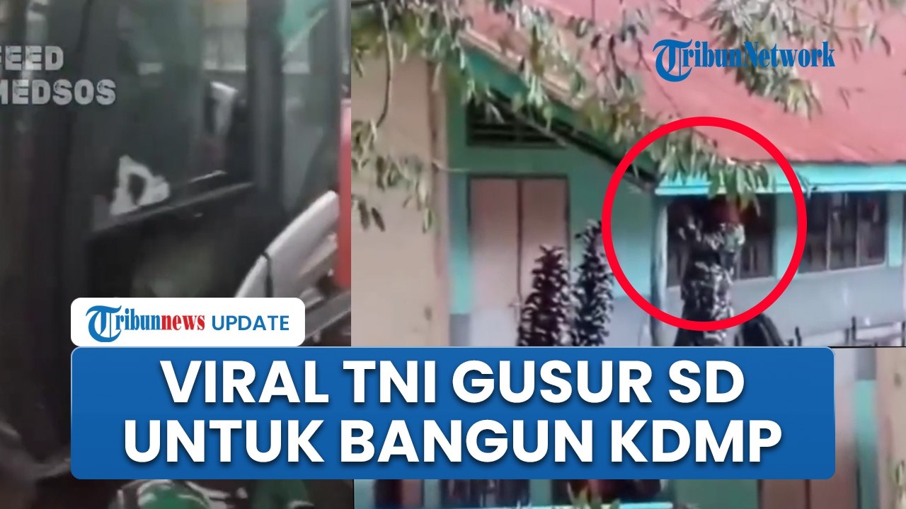 Viral video TNI disebut gusur SD di Ende NTT untuk bangun Kopdes Merah ...