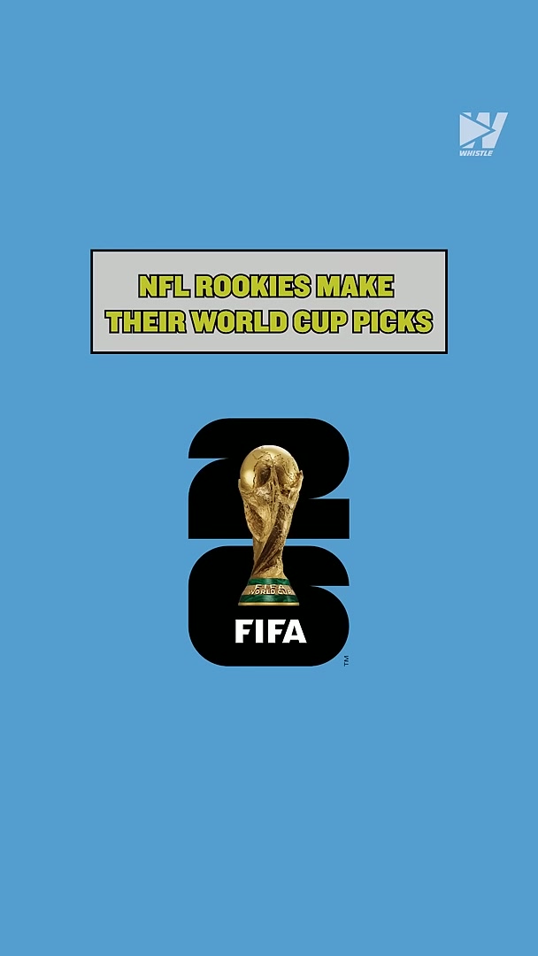 NFL rookies give their World Cup picks for 2026
