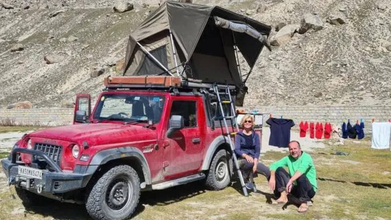 From Bengaluru to Amsterdam: Dutch engineer ships his Mahindra Thar to ...