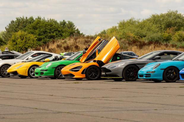 New experience lets drivers take supercars for a spin at Carlisle airport