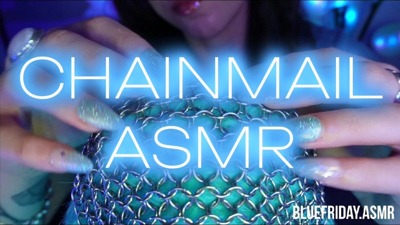 Chainmail tactile ASMR experience