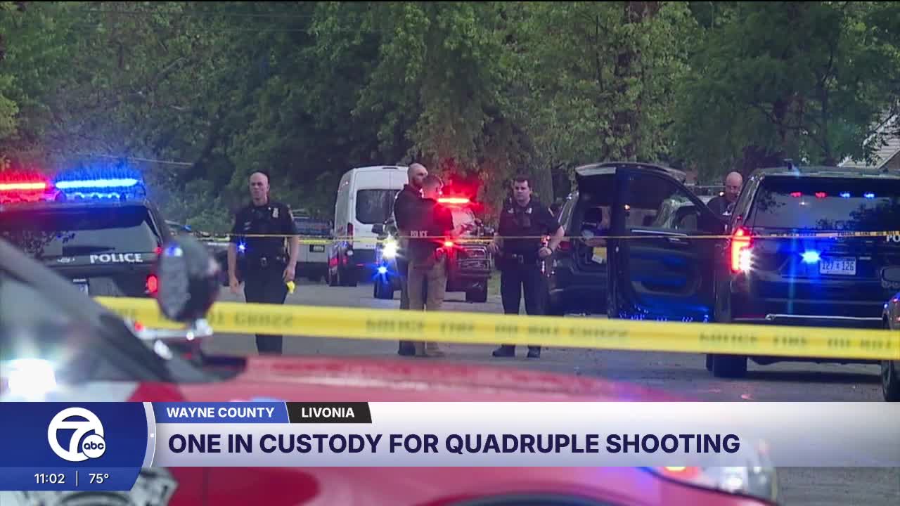 4 people shot and killed in Livonia, suspect in custody