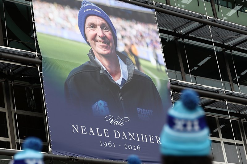 'MND doesn’t define Neale': Tears flow at touching Daniher send-off