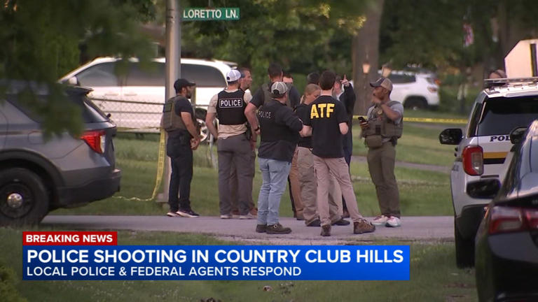 Police-involved shooting in Country Club Hills prompts massive response ...