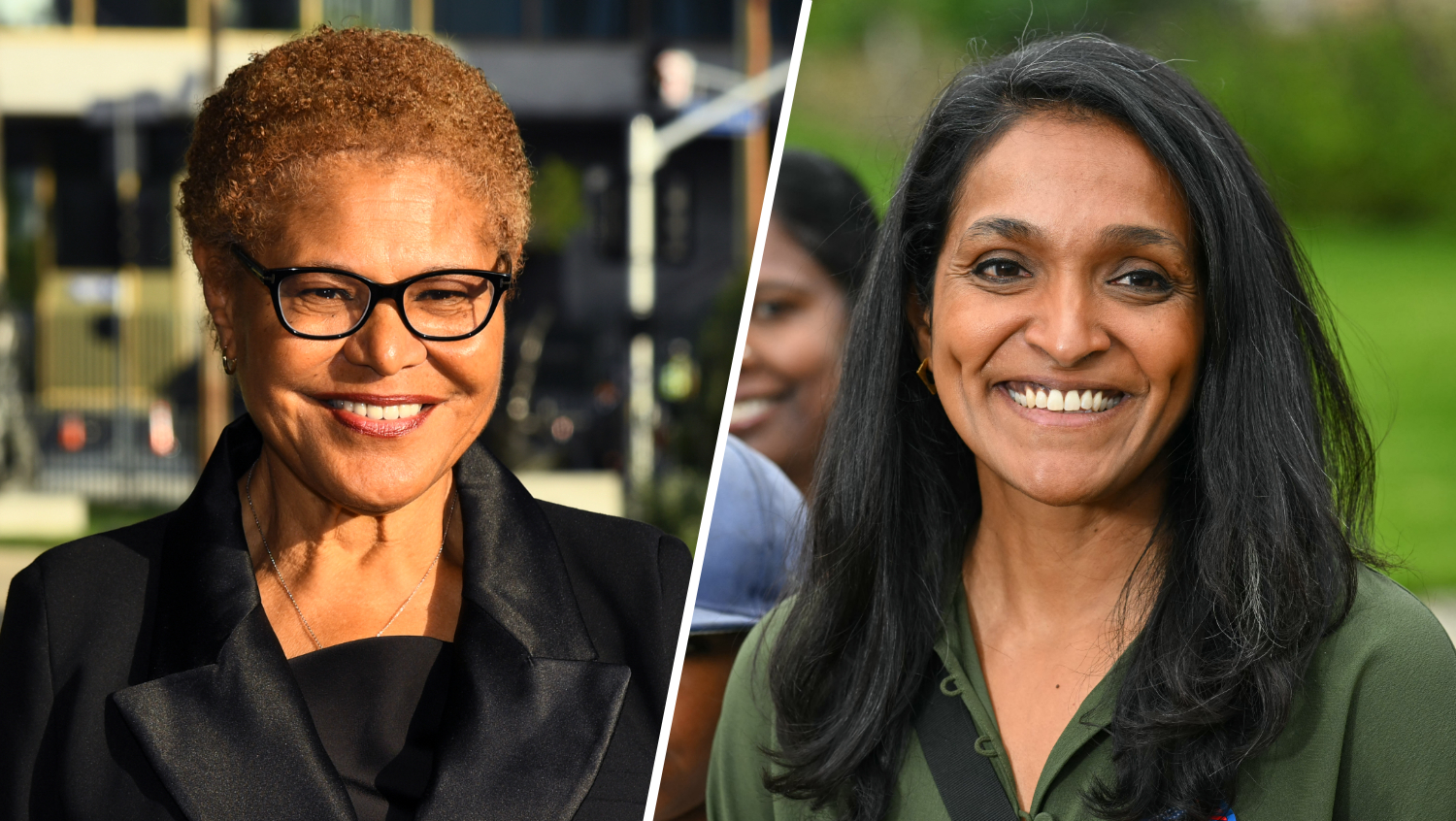 Gloves off in LA mayor's race: Bass, Raman began attacking each other