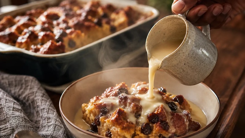 Bread pudding recipe that turns stale bread into the ultimate winter ...