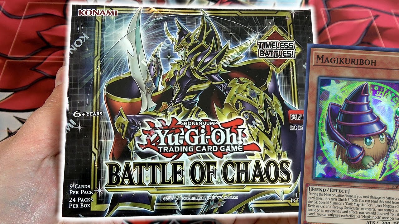 Dark Magician And Blue Eyes Pulls Battle Of Chaos Unboxing