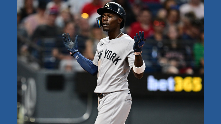 Jazz Chisholm Jr.'s home run leading off the 8th gives New York Yankees ...