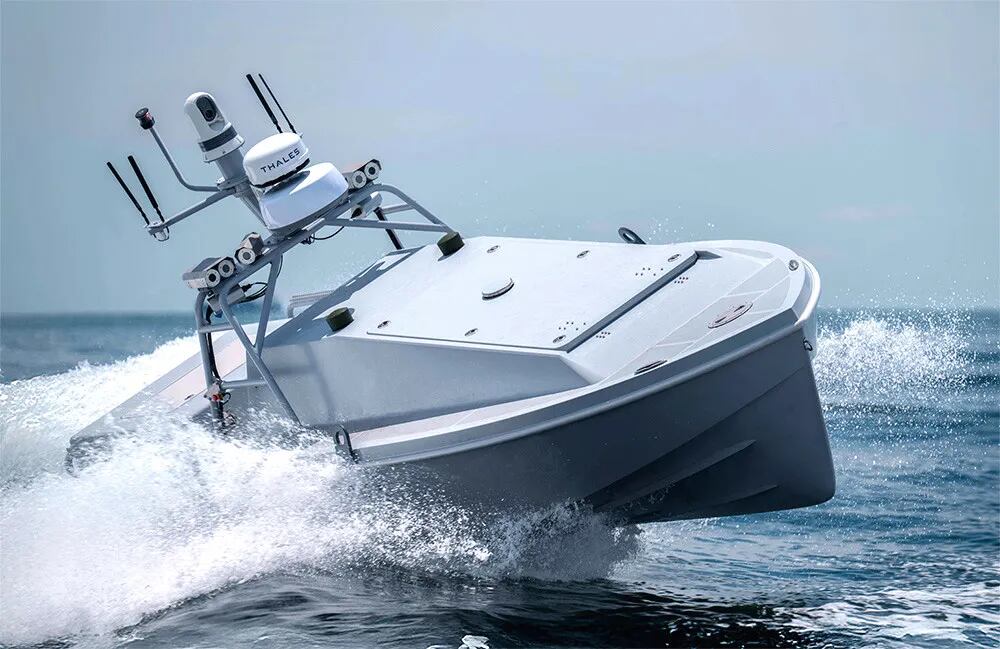First maritime drone rescue: Corsair USV saves Apache crew