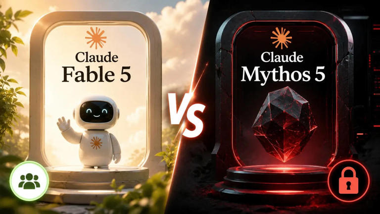Claude Fable 5 vs Mythos 5: What's the difference and why is one ...