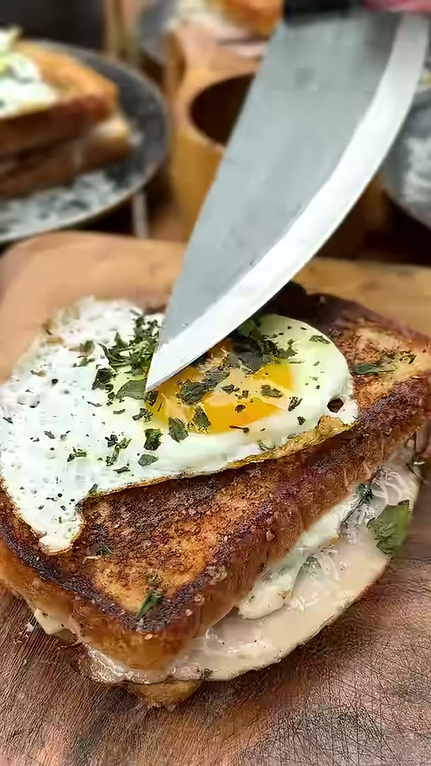 This has gotta be the most delicious brunch sandwich I’ve ever made ...