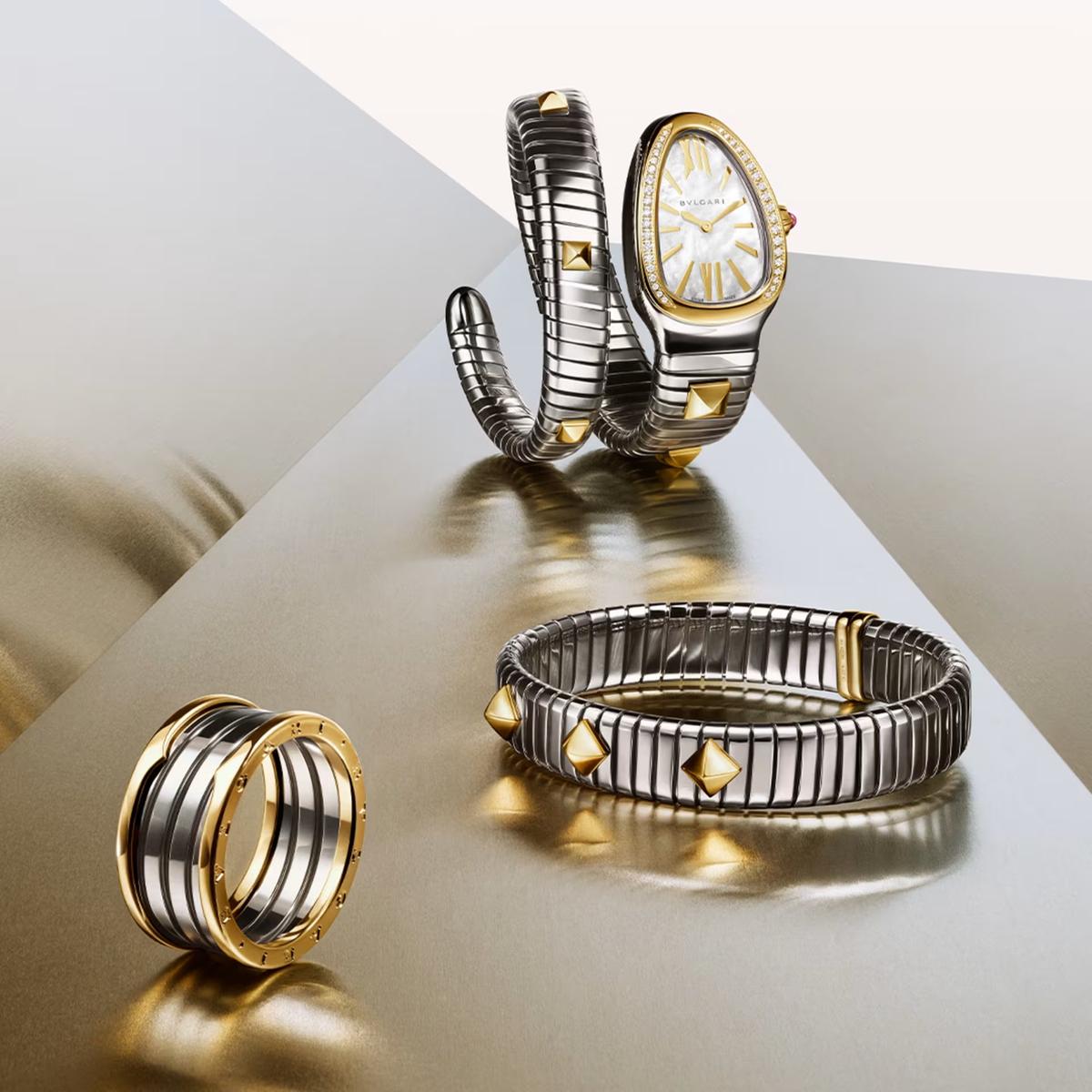 Bulgari riscopre la sua anima più audace: quando oro e acciaio ...