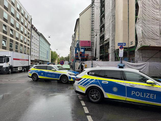Großeinsatz der Polizei mitten in München: Aktuell starke ...