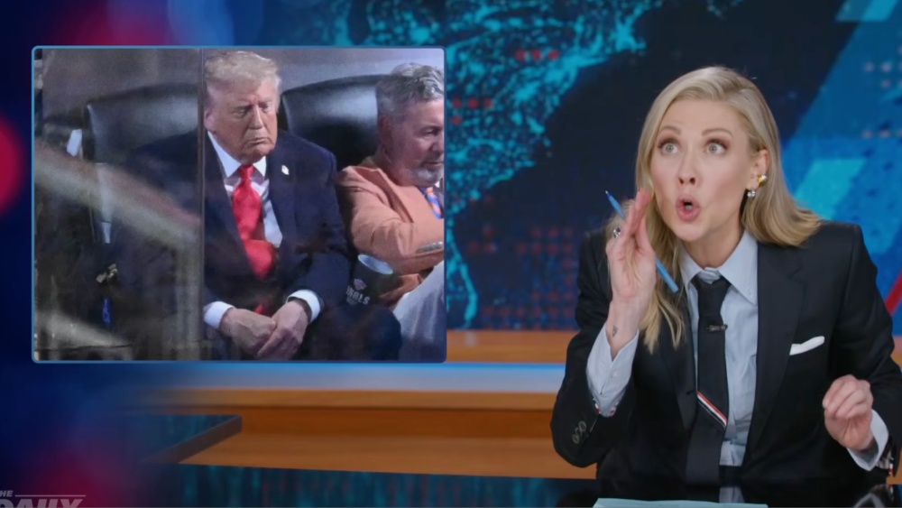 Late-night hosts dunk on Trump for falling asleep during NBA Finals