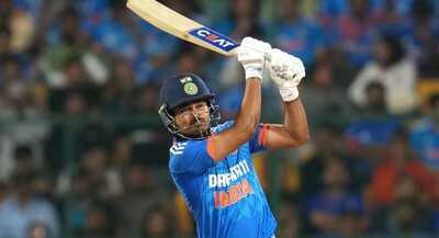 Watch: Shreyas Iyer's father's happy dance after son named T20I captain ...