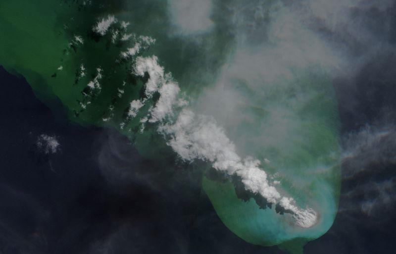 Pumice clogs island shores after Papua New Guinea eruption, stoking ...