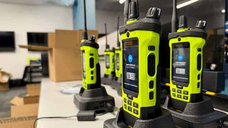 Jones County emergency agencies receive 150 new Motorola radios