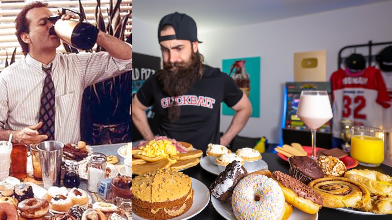 The massive diner breakfast from Groundhog Day challenge | BeardMeatsFood