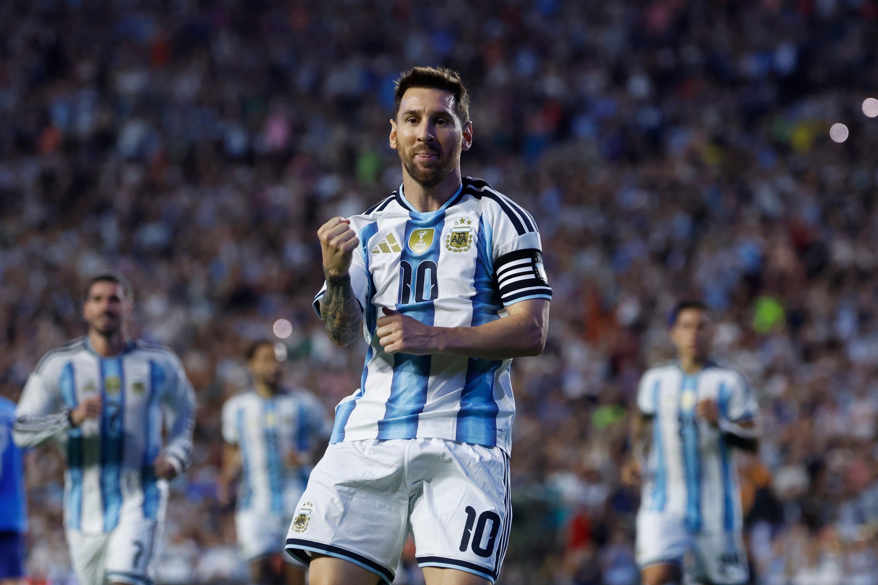 Regreso goleador de Messi y victoria de Argentina antes de su estreno ...