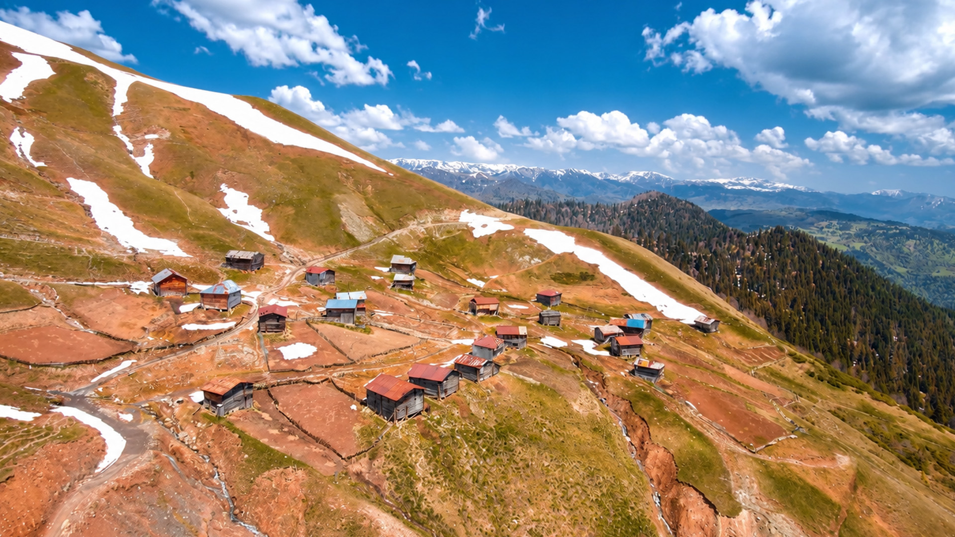 Why build a village on this mountain?