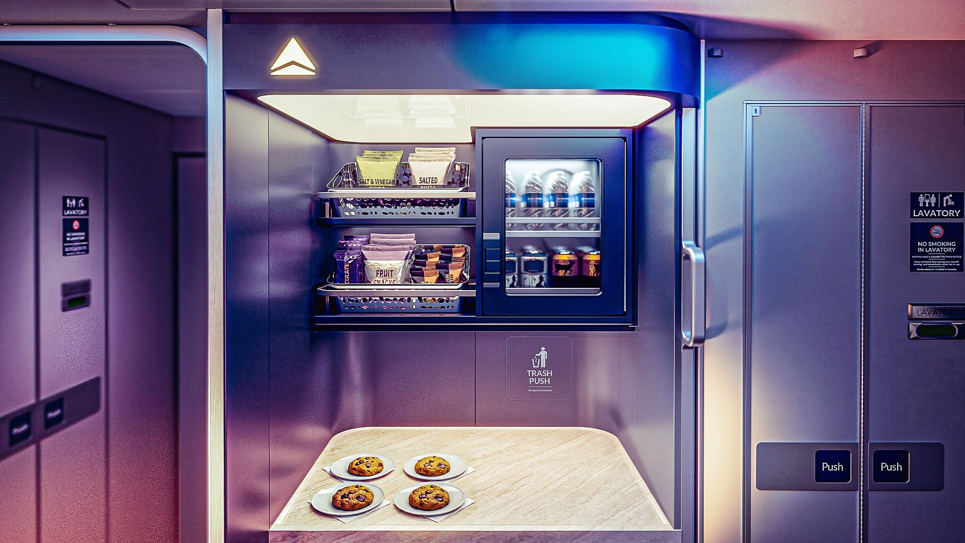 Inside Delta Air Lines' $1 billion plan to add privacy doors & snack ...