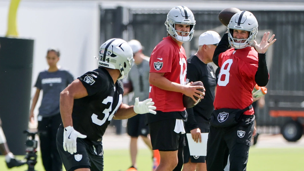 Kirk Cousins' strong minicamp showing puts him ahead in Raiders QB race