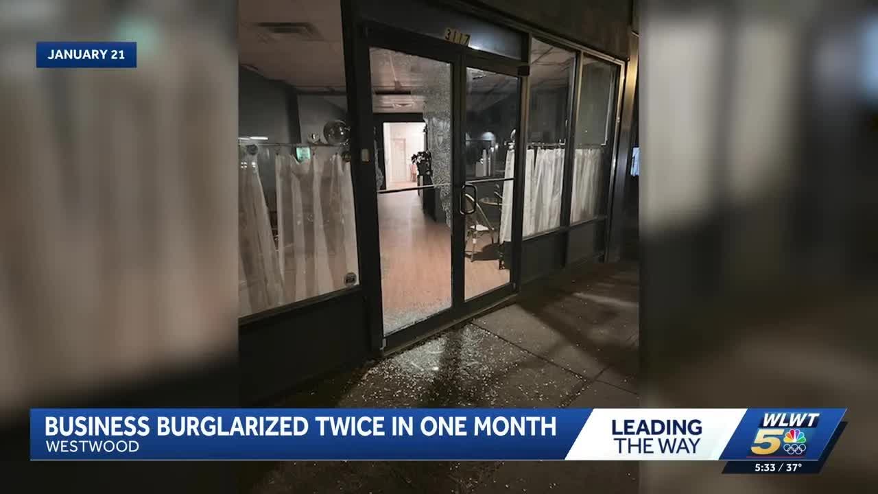 Westwood coffee shop hit for second time in a month, door smashed