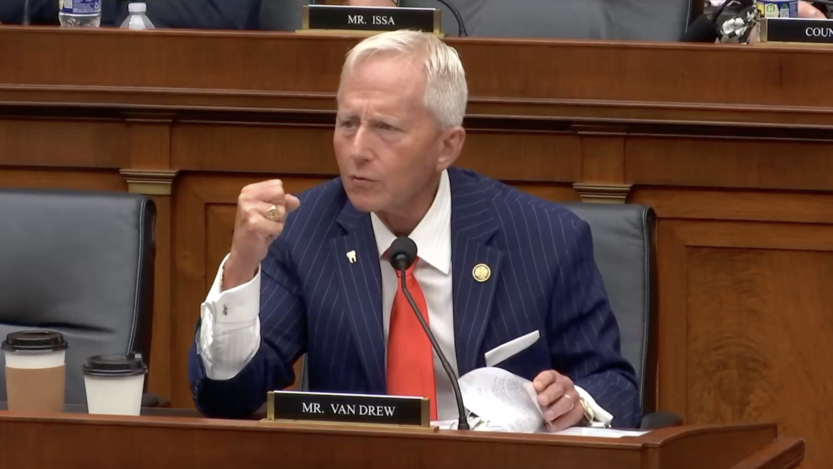 'You guys are going to be in trouble': Rep. Jeff Van Drew grills SPLC ...