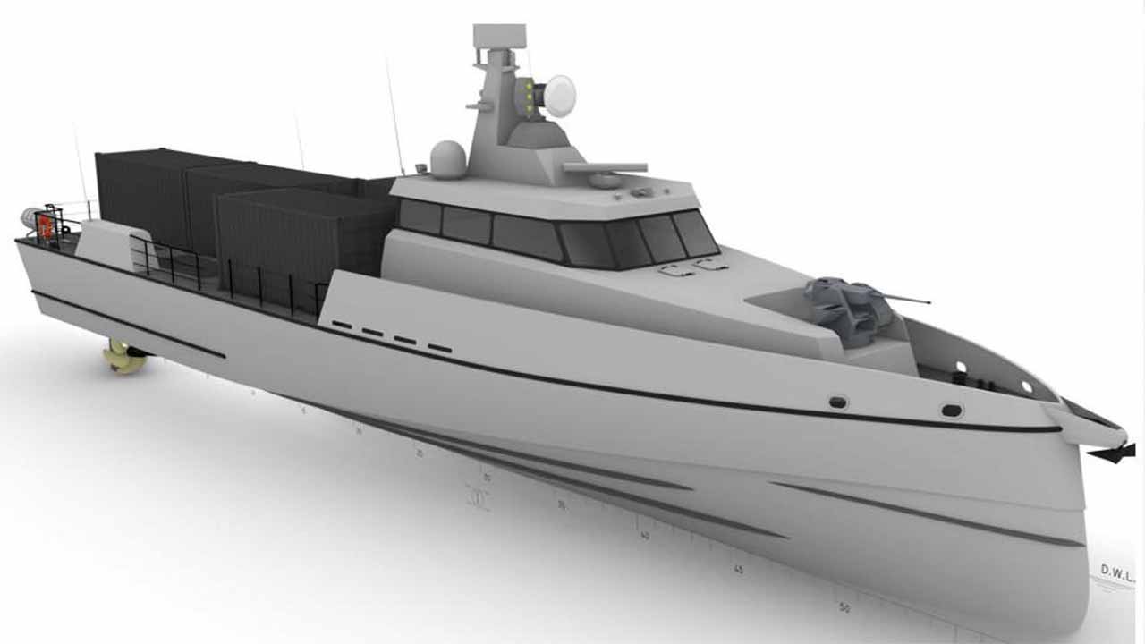 La Bulgaria presenta una nave senza equipaggio con fino a 40 missili e ...