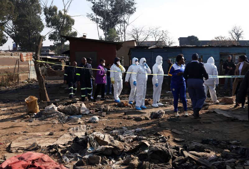 Twelve killed, nine injured in Johannesburg shooting, South African ...