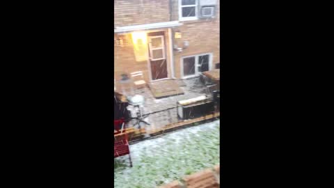 Canada: Large hail batters Saskatchewan amid severe thunderstorm warnings