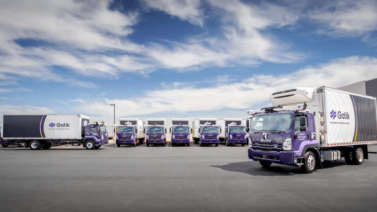 PepsiCo is now moving soda and snacks using driverless box trucks