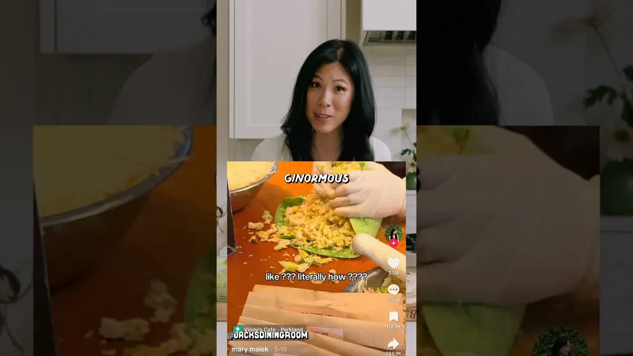 She tested it: The giant Caesar salad wrap that's breaking the internet