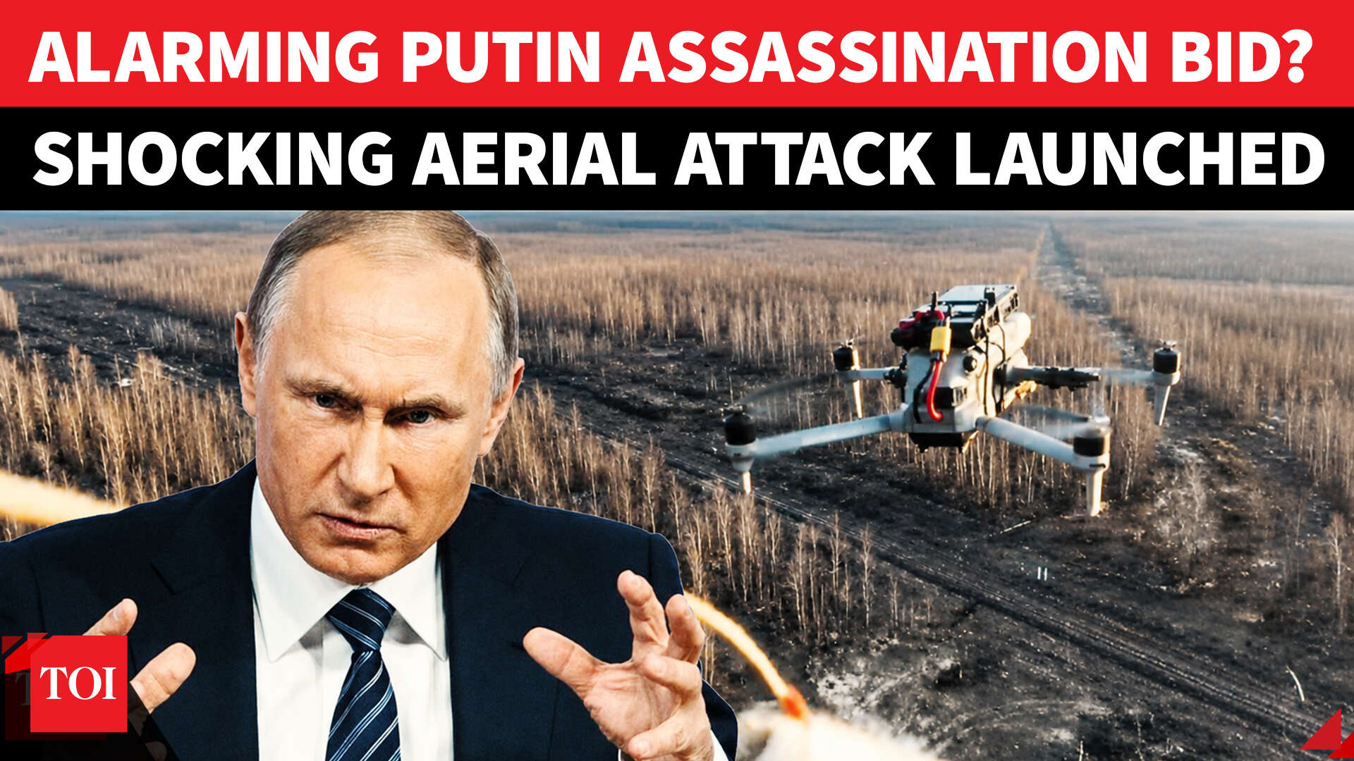 Russian military foils big attack on Moscow; drones fired towards ...