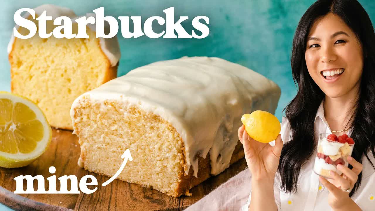 The Starbucks lemon loaf clone that's actually better than the original