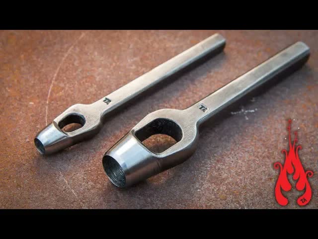 The simple steel tool that punches perfect holes