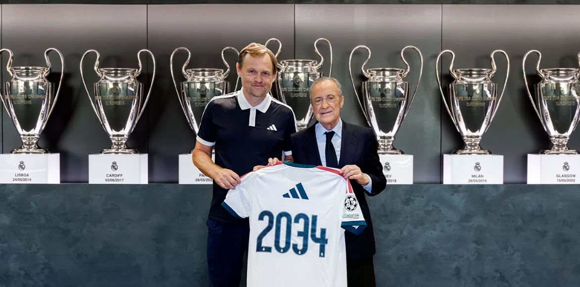 El Real Madrid renueva su acuerdo con Adidas