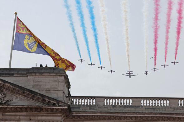 Trooping the Colour RAF flypast 2026: Route map, time, aircraft and how ...