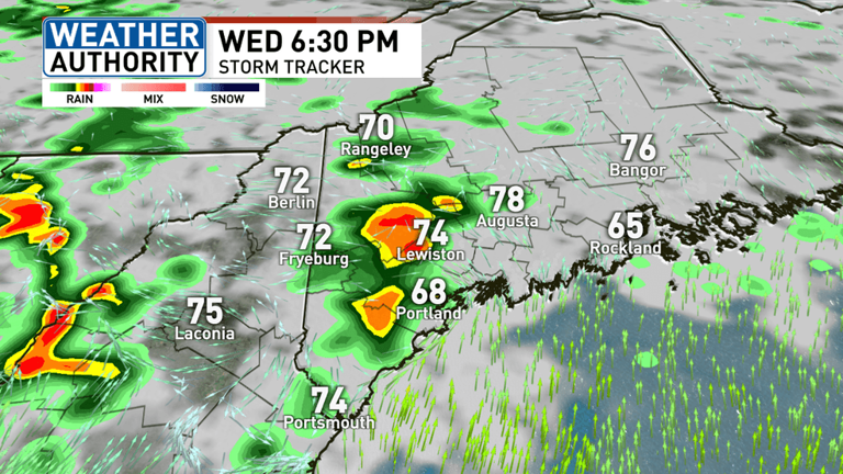 Hot, humid Wednesday with chances for developing showers and thunderstorms