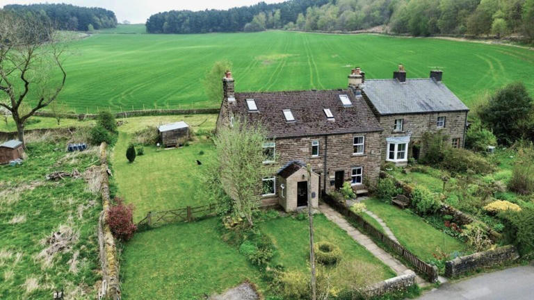 Four-bedroom Victorian house in rural Derbyshire - on market for £ ...