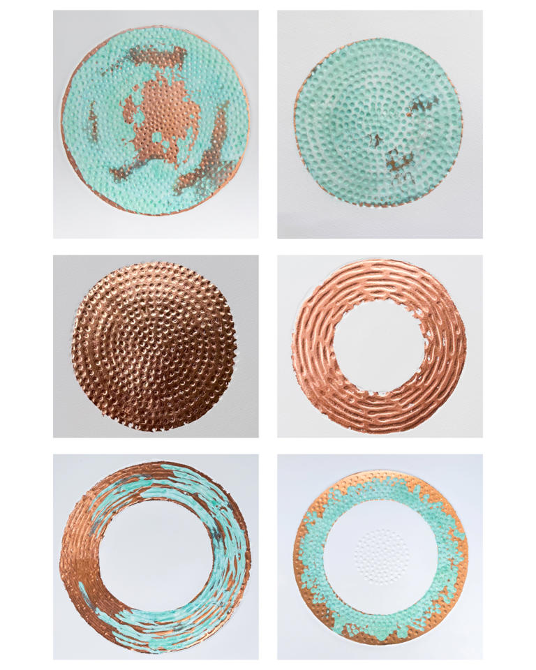 Art exhibition of layers in Warwick