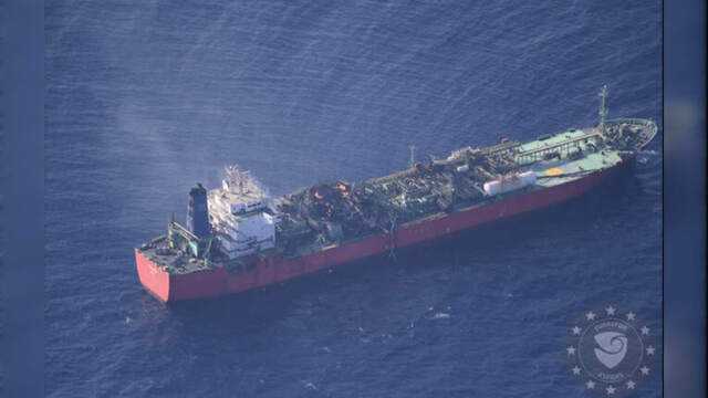 Cargo ship comes under attack in Gulf of Aden off Yemen